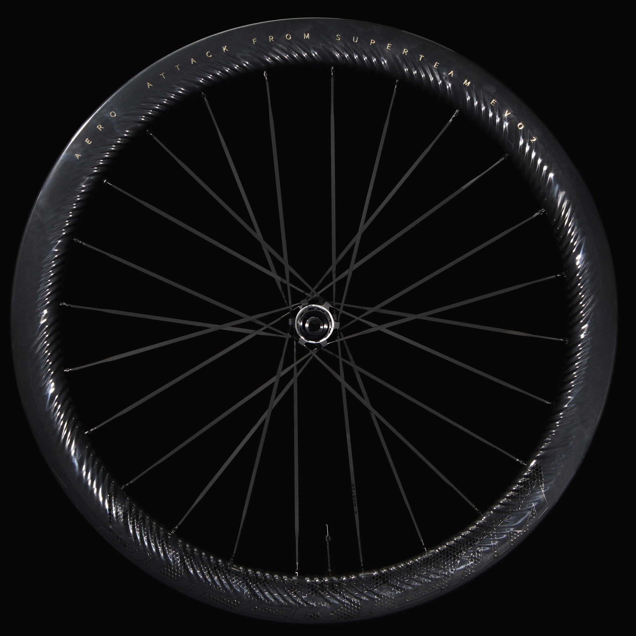 S-ALL Carbon EVO Ⅱ D30-50 DISC Brake Black Decals | Superteam Wheels