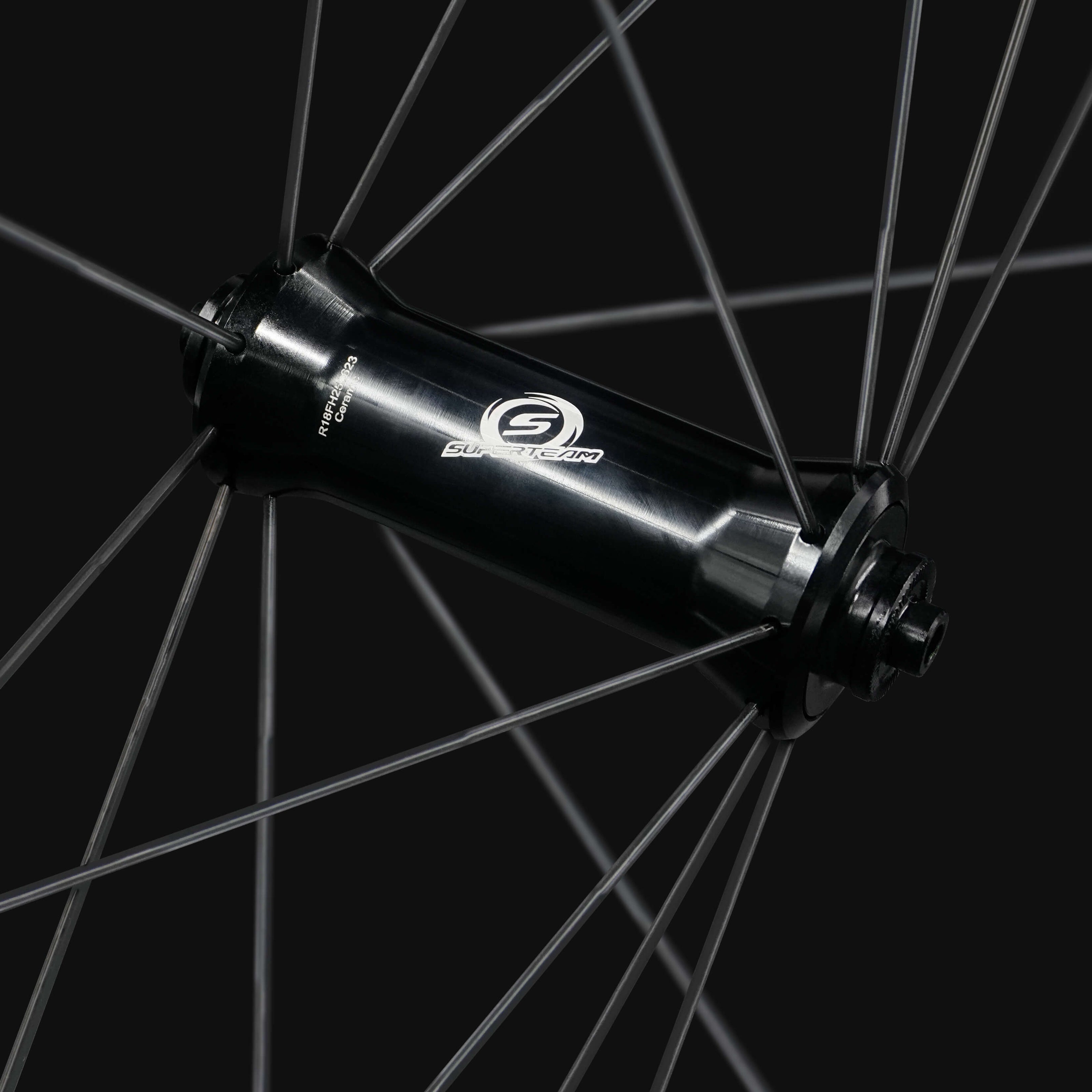 Classic PRO R25-38 Carbon Wheelset RIM Brake Black Decals