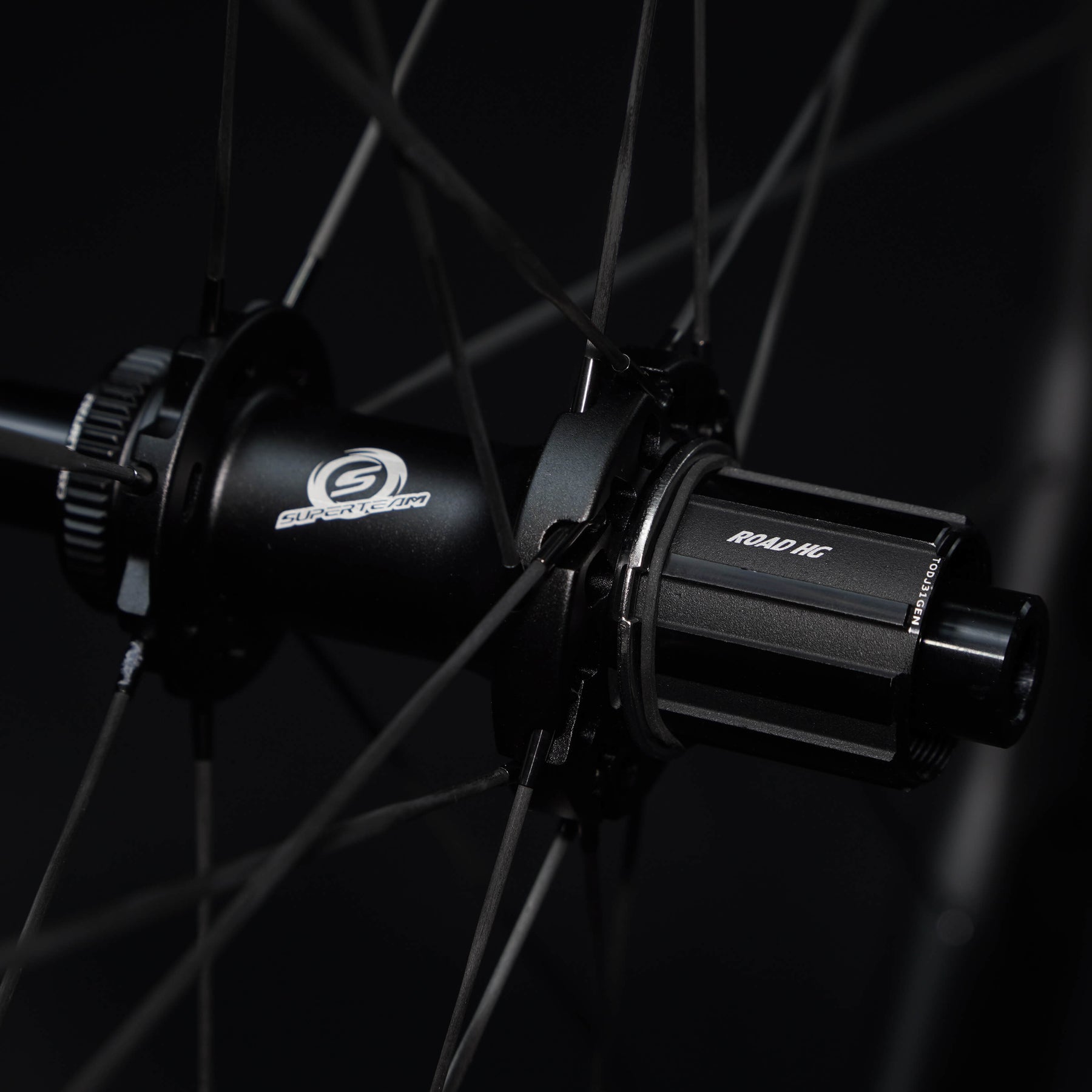 S-All Carbon Ultra H2 D30-50 Disc Brake Black Decals | Superteam Wheels