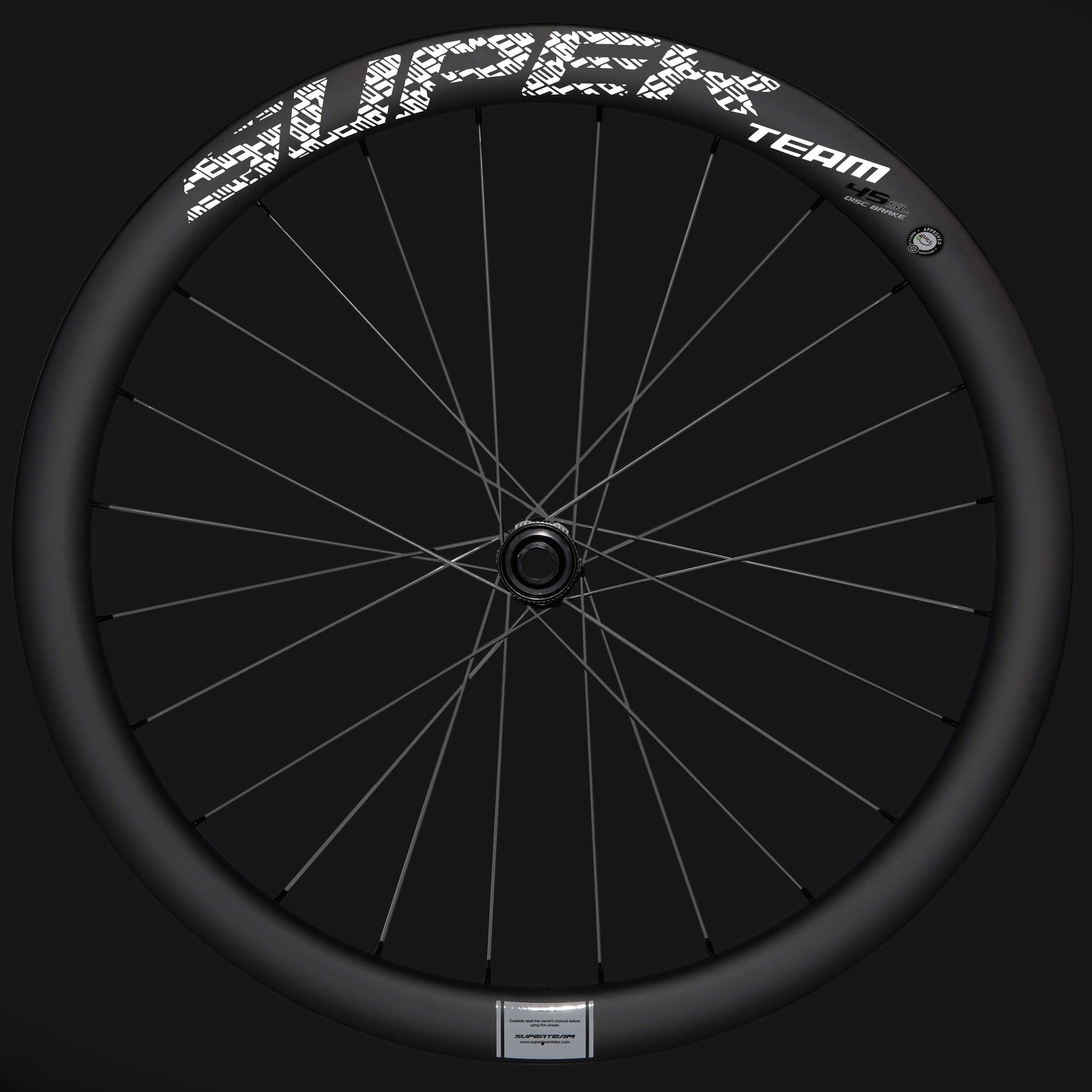 Classic PRO D28-45 Disc Brake White Decals PILLAR WING21 Spokes