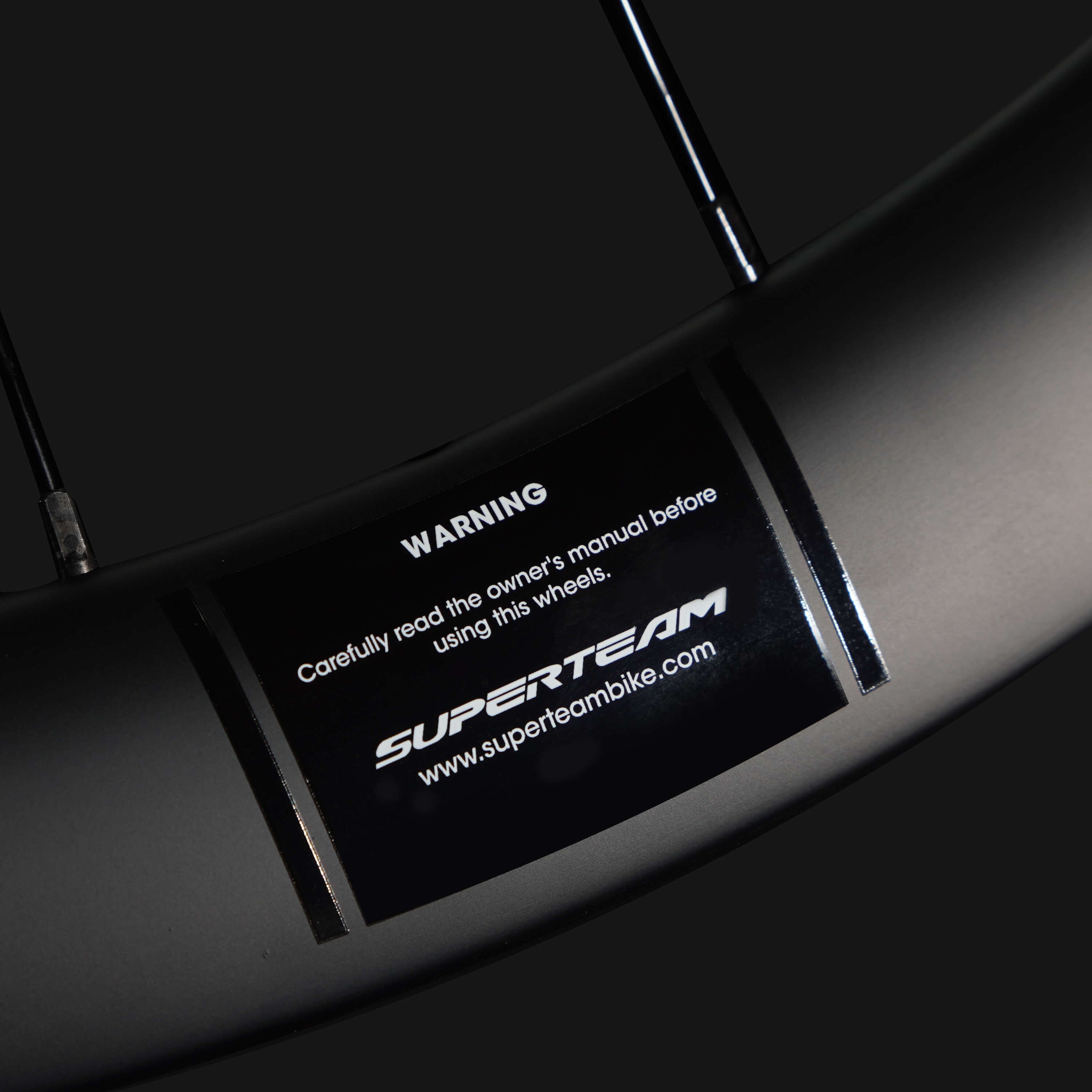 Classic PRO D28-45 Disc Brake Black Decals PILLAR WING21 Spokes