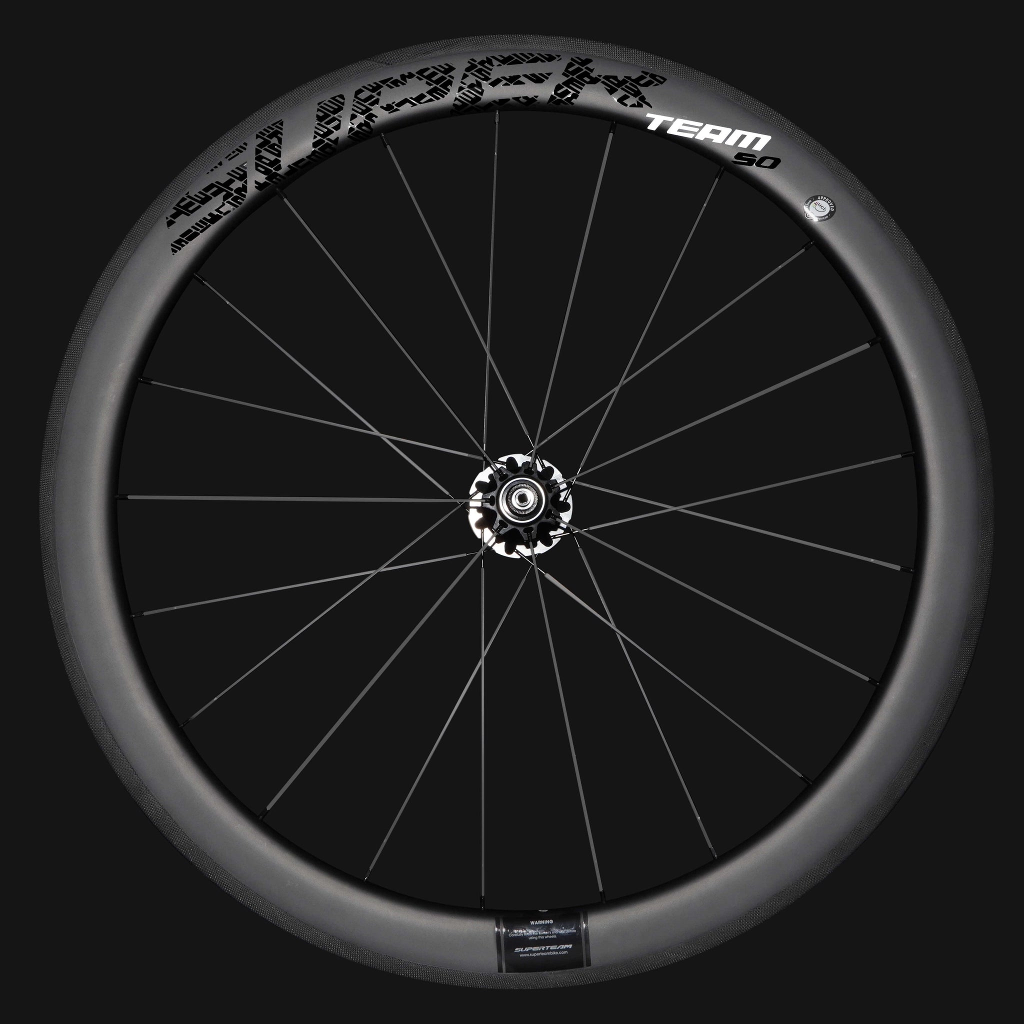 Classic PRO R25-50 Carbon Wheelset RIM Brake Black Decals